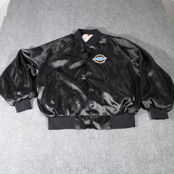 Westark | Jackets & Coats | Vintage Genuine Chevrolet Bomber Satin ...